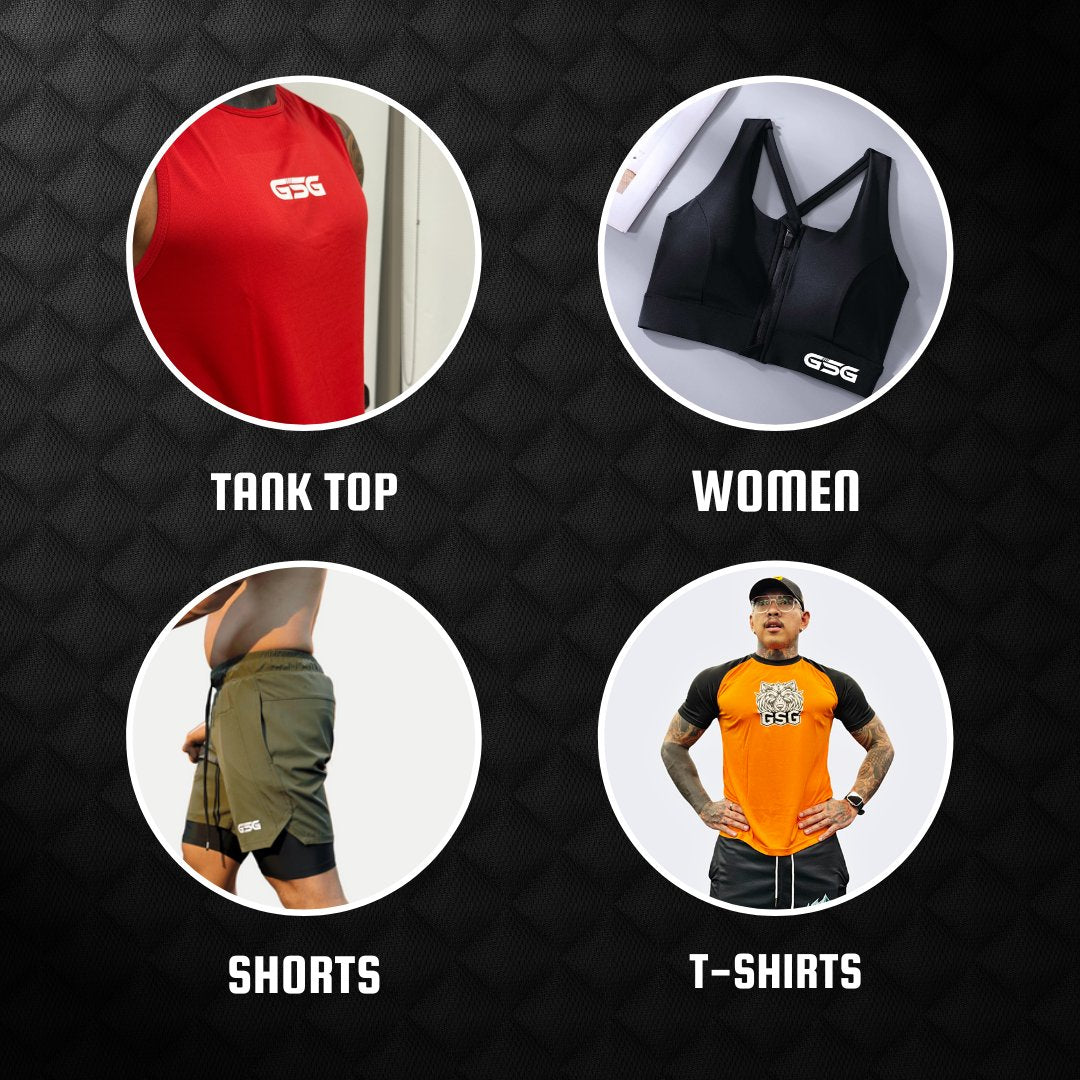 Men & Women Gym Wear | Sports Apparel Dubai – GSG – GSG Planet- Best ...