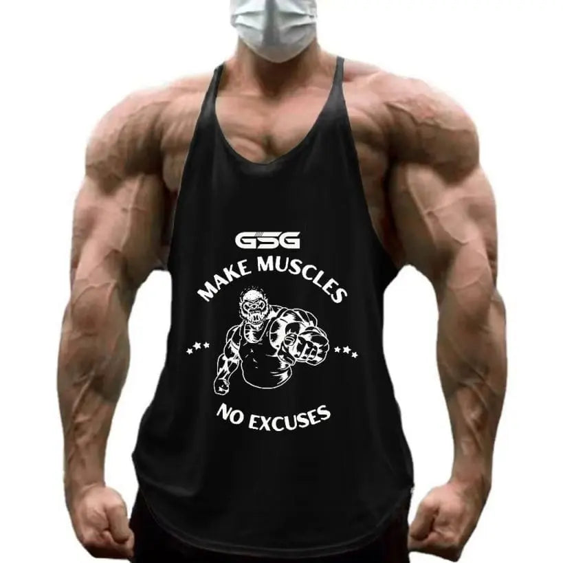 Gym Stringer Tank Collection – Muscle Fit & Breathable | GSG Sports ...