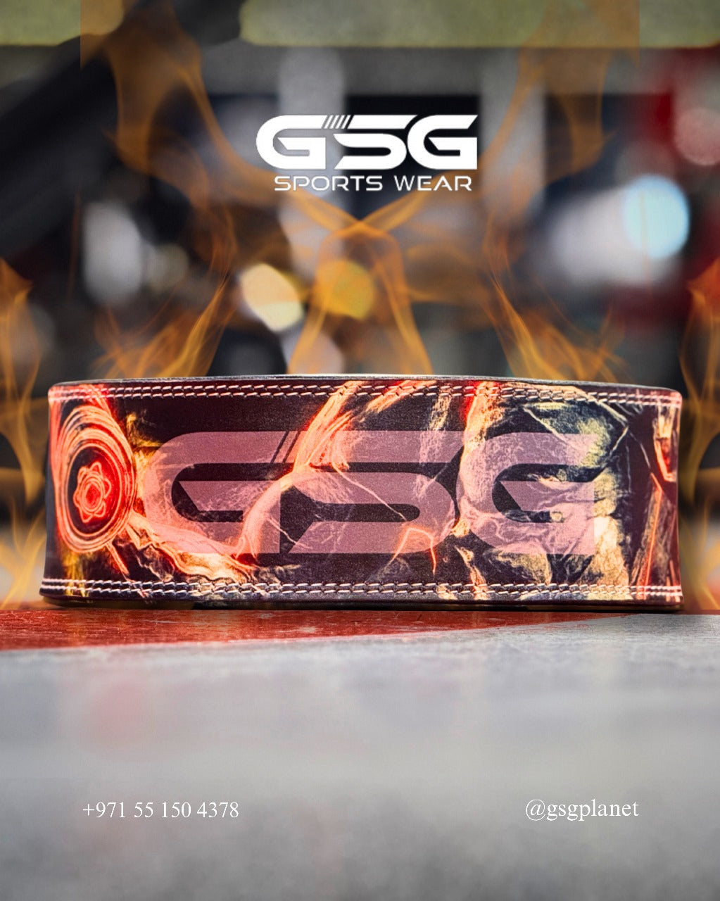 Themed & Custom Lever Belts – Unique Weightlifting Belts in UAE – GSG ...