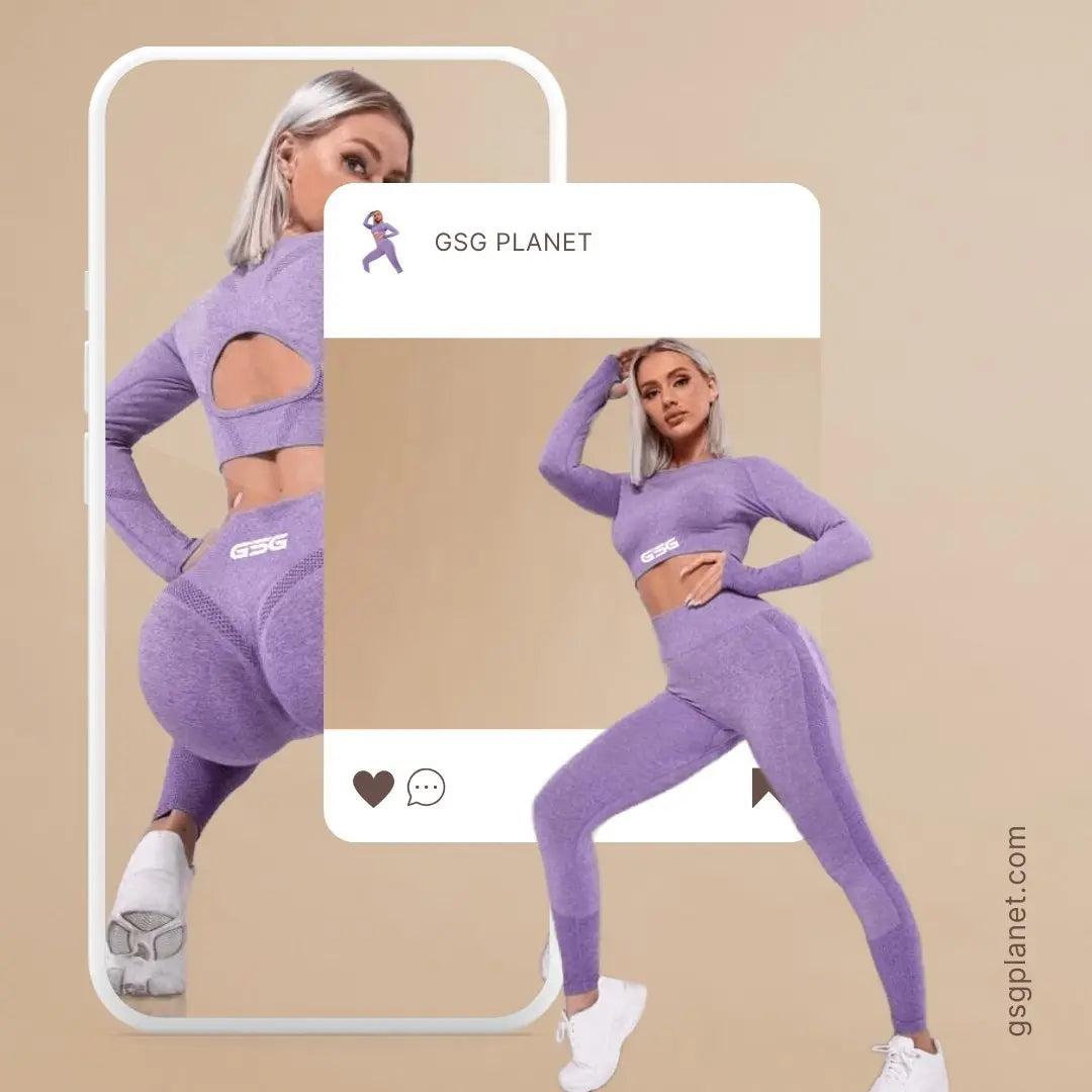 Stylish Workout Sets: Sports Bra & Leggings | GSGplanet – GSG Planet ...