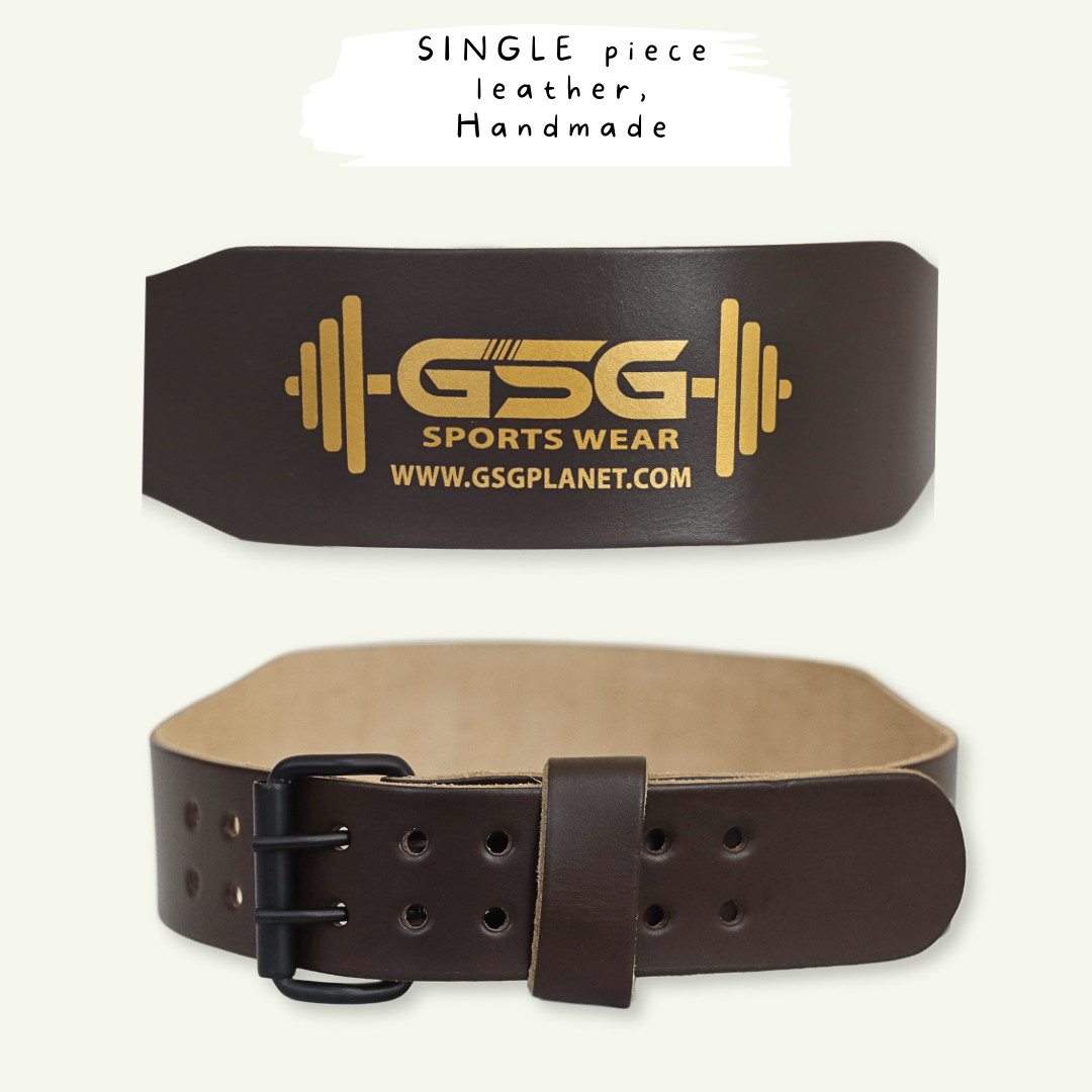 Leather Weight Belt for Superior Support | GSG Gym Belts – gsgplanet